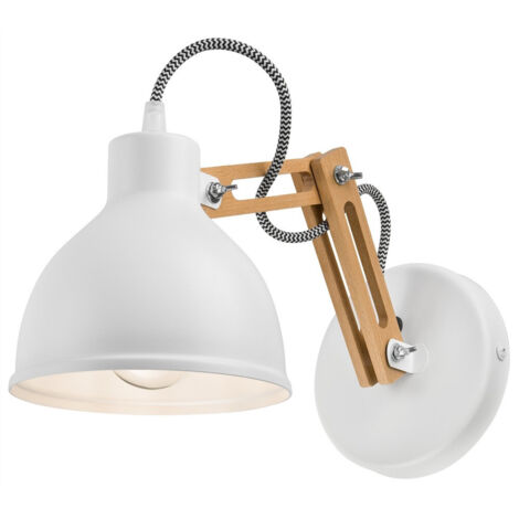 Lamkur Marcello Adjustable Aplique Domo Blanco, 1x E27