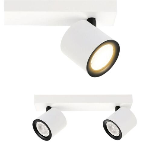 Italux Karlota Foco de techo gemelo moderno, GU10