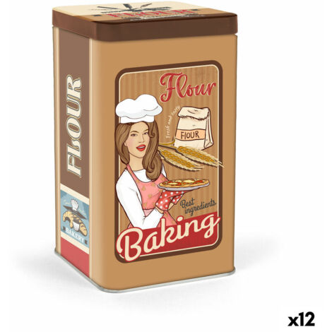 Barattolo in Metallo Quttin Baking (12 Unità)
