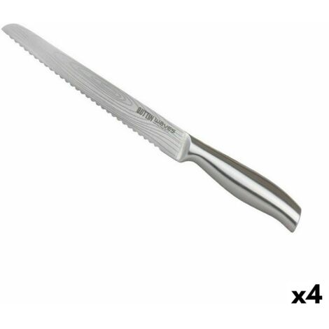 Coltello per il Pane Quttin Waves 20 cm (4 Unità)