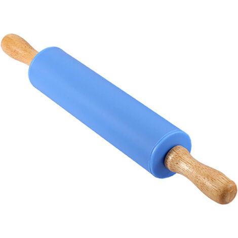 Mattarello in silicone, 30,5 cm, mattarello con manici in legno ...