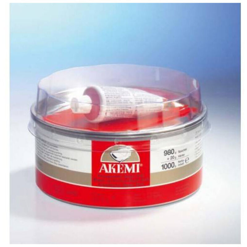 Mastic de finition super soft - Akemi - 250 g Gris clair