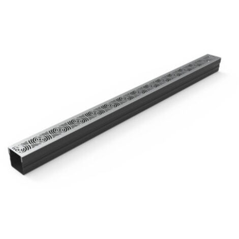 Caniveau XXS MINI L 6,5 cm Grille INOX Style - StarDrain - LINE ECO ...