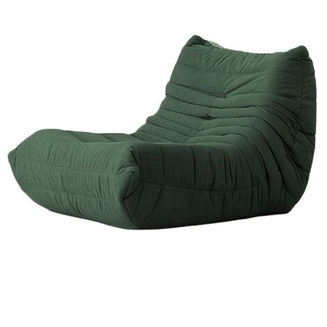 Pouf adulte, pouf décontracté - revêtement en tissu, convient aux ...