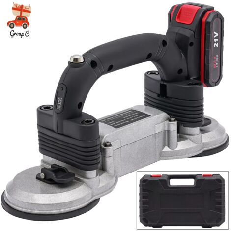 Tile Vibrator Double Suction Cup Tiling Machine Floor Laying Tool