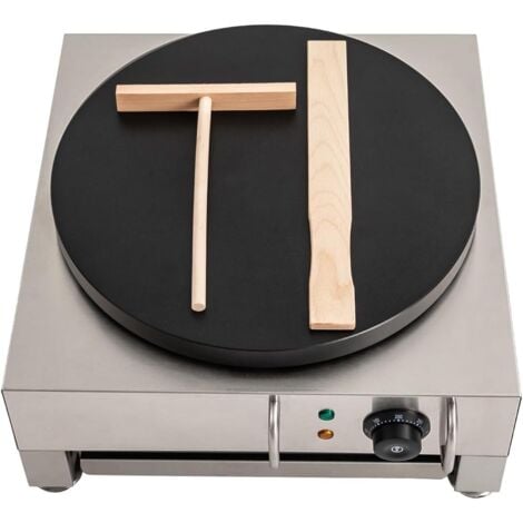 Electric Crepe Maker 16 Inch Large Pancake Machine Crepes Griddle With ...
