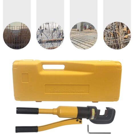 8 Ton Hydraulic Rebar Cutter Steel Rod Cutting Tool Handheld Hydraulic ...