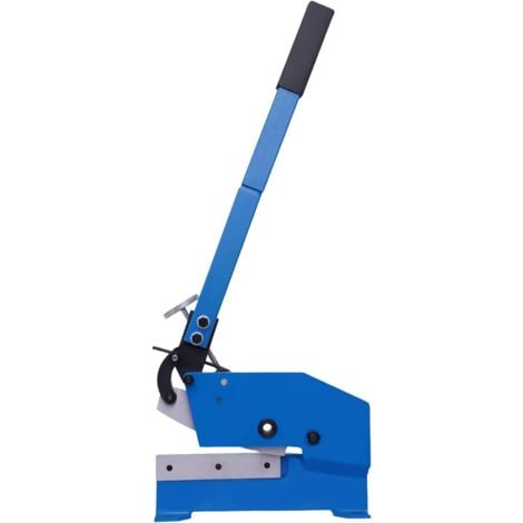 Manual Metal Shear Steel Cutter 200mm Industrial Cutting Bench Mounted ...