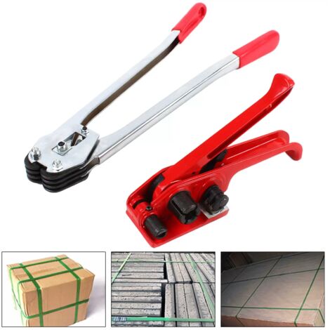 Pallet Packaging Strapping Banding Kit Belts Strap Tensioner Crimper ...