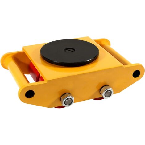 6T Industrial Machine Skates, Heavy Duty Machine Dolly Skate Roller for ...