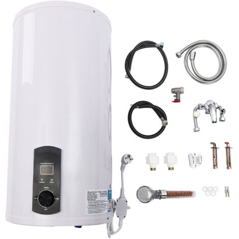 50L Electric Water Heater Hot Water Boiler Storage Tank Water Heater ...