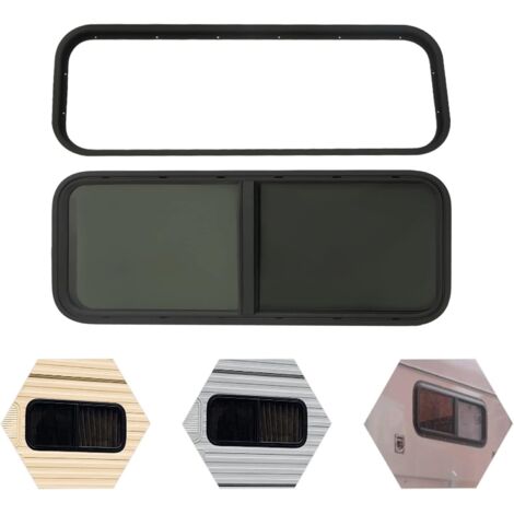 Caravan side window, motorhome window, tinted sliding window, Awning ...