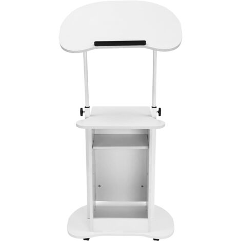 Presentation Stand, Lectern Podium Stand with 4 Universal Wheels ...