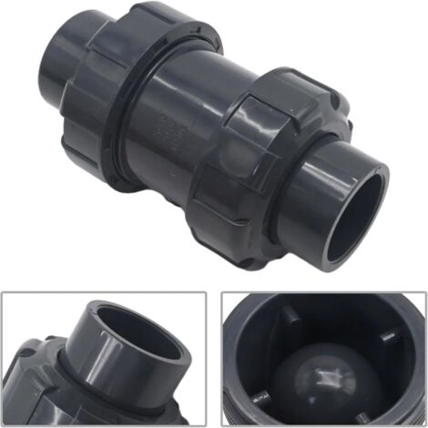 Clapet anti retour a boule 32mm clapet piscine clapet antiretour anti ...