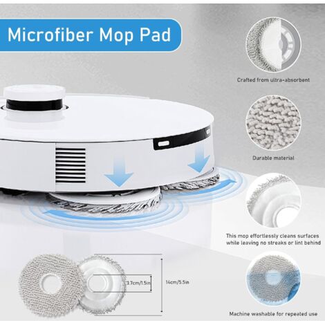 Kit de rechange Ecovacs Deebot T50 Max Pro Omni anti-perte d'aspiration ...