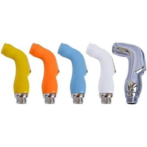 Douchette bidet anti-fuite ABS argenté pour hygiène WC sans irritations ...