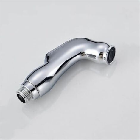 Douchette bidet anti-fuite ABS argenté pour hygiène WC sans irritations ...
