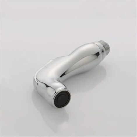 Douchette bidet anti-fuite ABS argenté pour hygiène WC sans irritations ...