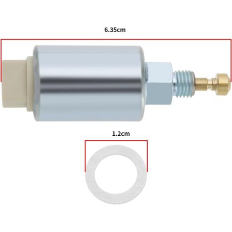 1 - Électrovanne De Carburant - Solénoïde De Carburateur - Compatible ...