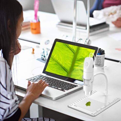 Microscope Numérique WiFi, Mini Microscope Grossissant 50x -1000x ...