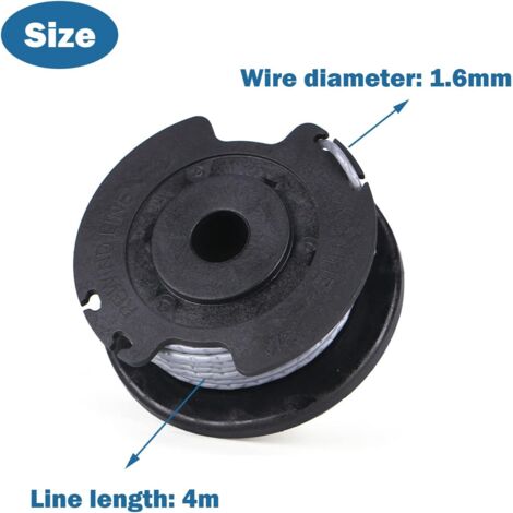 Bobines de Rechange,Bobine pour Coupe,Coupe Bordure Bobines de Rechange,Φ1,65 mm 4,9 m ...