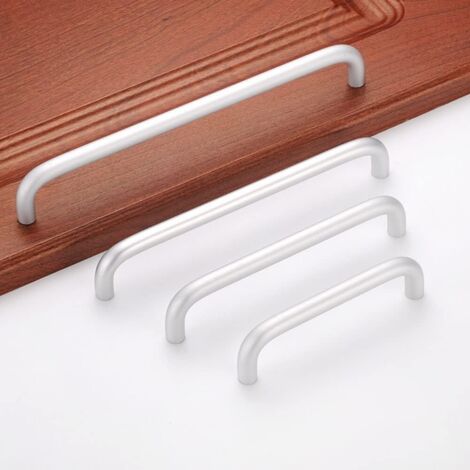 Poignée de meuble moderne en alliage d'aluminium simple et double ...