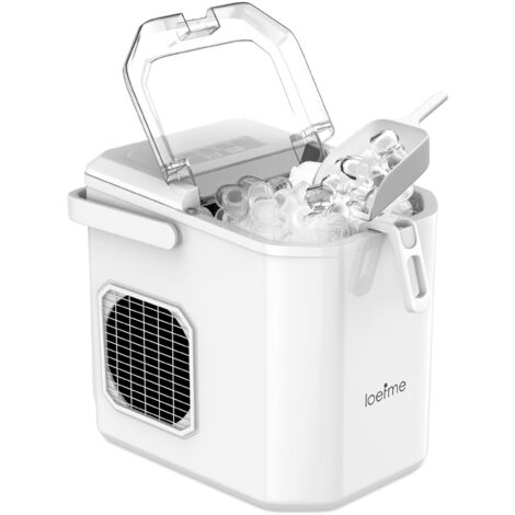 1.2L Machine à glaçons portable LOEFME, 12kg/24H, 6-13 minutes de ...