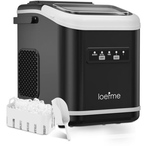 LOEFME 1.4L Machine à glaçons portable, 12kg/24H, 6-13 minutes de ...