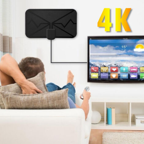 DVB-T2 Indoor-Bodenwellenantenne mit großer Reichweite für digitales HD ...