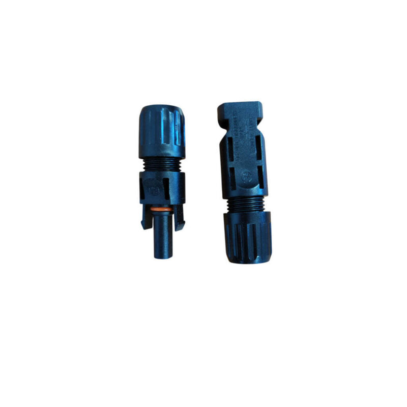 Paire de connecteurs MC4 mâle-femelle 1000V pour installation solaire ...