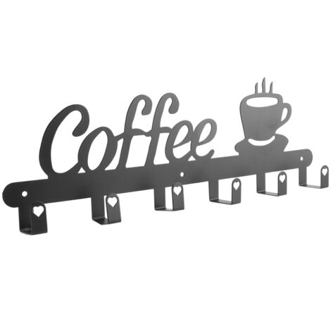 Support de Tasse Café Mural, Signe DéCor Barre Café, Tient, Cintre