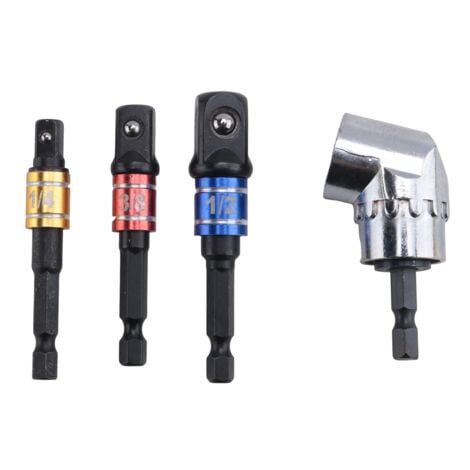 Impact Grade Power Hand Tools Driver Sockets Adapter Extension Set