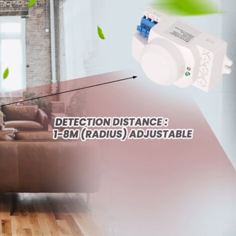 5.8GHz HF System LED Microwave 360 Degree Motion Sensor Light