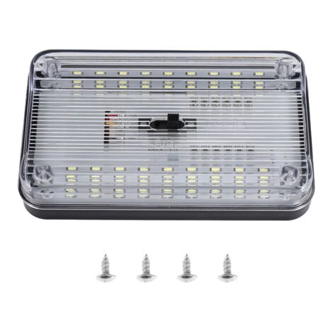 Éclairage intérieur de voiture 36 LED pour toit, plafond, lecture