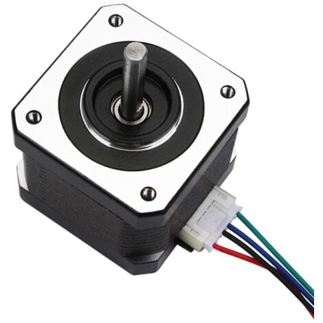 Kit de 2 moteurs d'imprimante 3D, moteur pas à pas Nema 17, moteur pas à pas bipolaire CC à ...