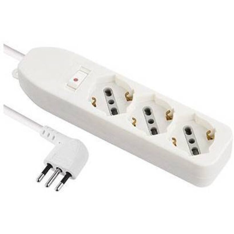 MULTIPRESA BIPASSO SCHUKO + TERMICO ELECTRALINE