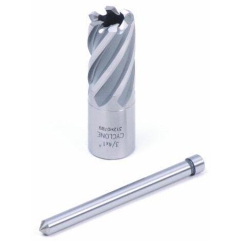 Fraise à carotter courte HSS Weldon 19 - 12 mm