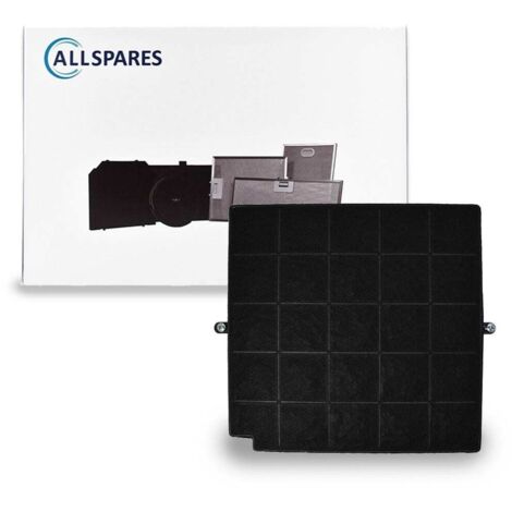 Filtro de carbón AllSpares para campanas extractoras, compatible, por ejemplo, con Airforce ...