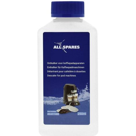 Descalcificador líquido AllSpares para cafeteras de cápsulas ...