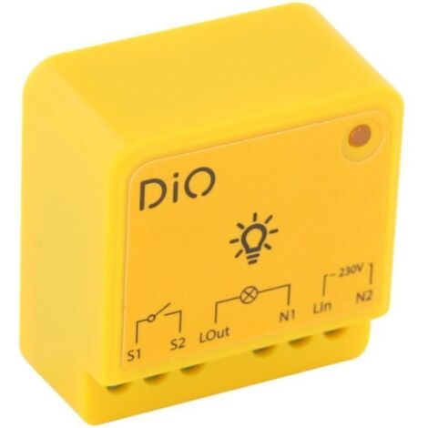 Lot de 2 modules éclairage - DiO CONNECTED HOME - On/Off 1000W - 433 ...