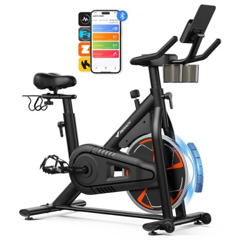 MERACH Heimtrainer Fahhrad für Zuhause, leises Fitnessbike mit LCD ...