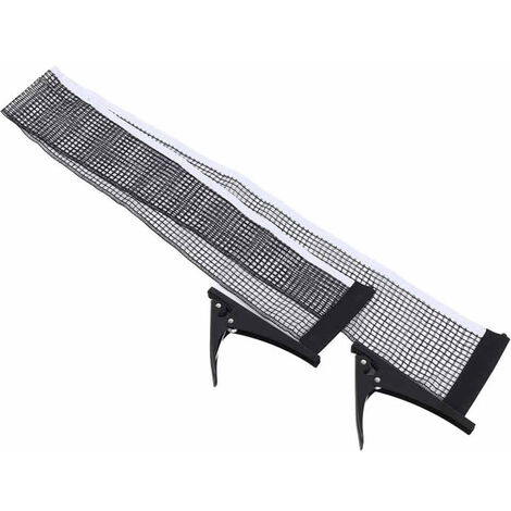 Rete ping pong universale da tavolo con pinze rete portatile