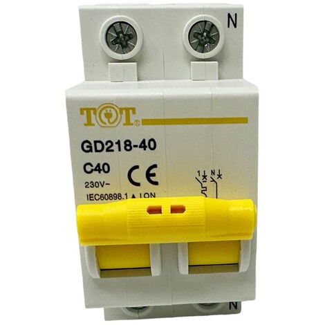 Interruttore automatico magnetotermico differenziale salvavita modulare per quadro elettrico 2P ...