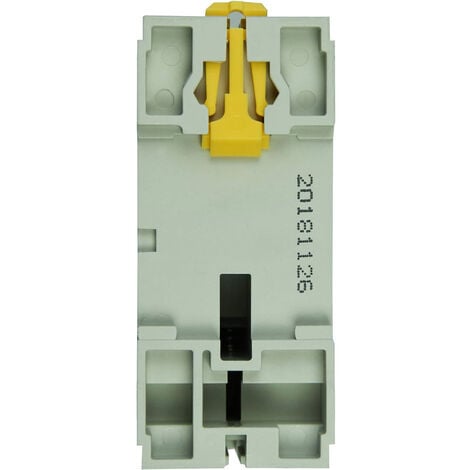 Interruttore magnetotermico differenziale salvavita modulare per quadro elettrico 2 moduli 2P+N ...