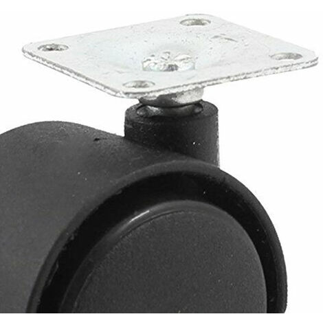 4 rotelle da Trasporto per mobili cestelli tavolini mobiletti Ruote di ...