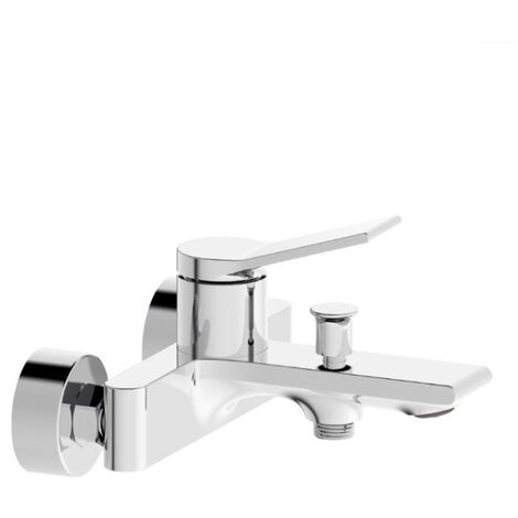 Rubinetto per bagno moderno stilizzato miscelatore orientabile vasca in ...