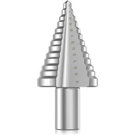 Metall-Stufenbohrer, Stufenbohrer (5 mm – 35 mm) mit Titanbeschichtung ...