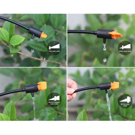 Lot de 60 Goutteurs D'irrigation Dispositifs D'arrosage des Plantes 0 à ...