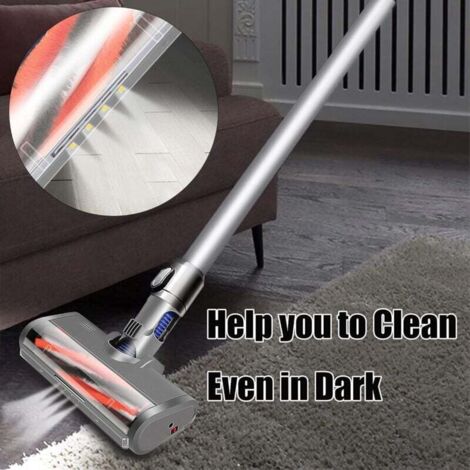 Brosse turbo Dyson V6 rouleau électrique avec éclairage LED sols ...