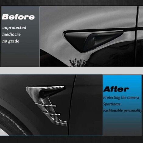 HW4.0 Coque de protection pour caméra latérale pour Tesla Model Y 2024 ...